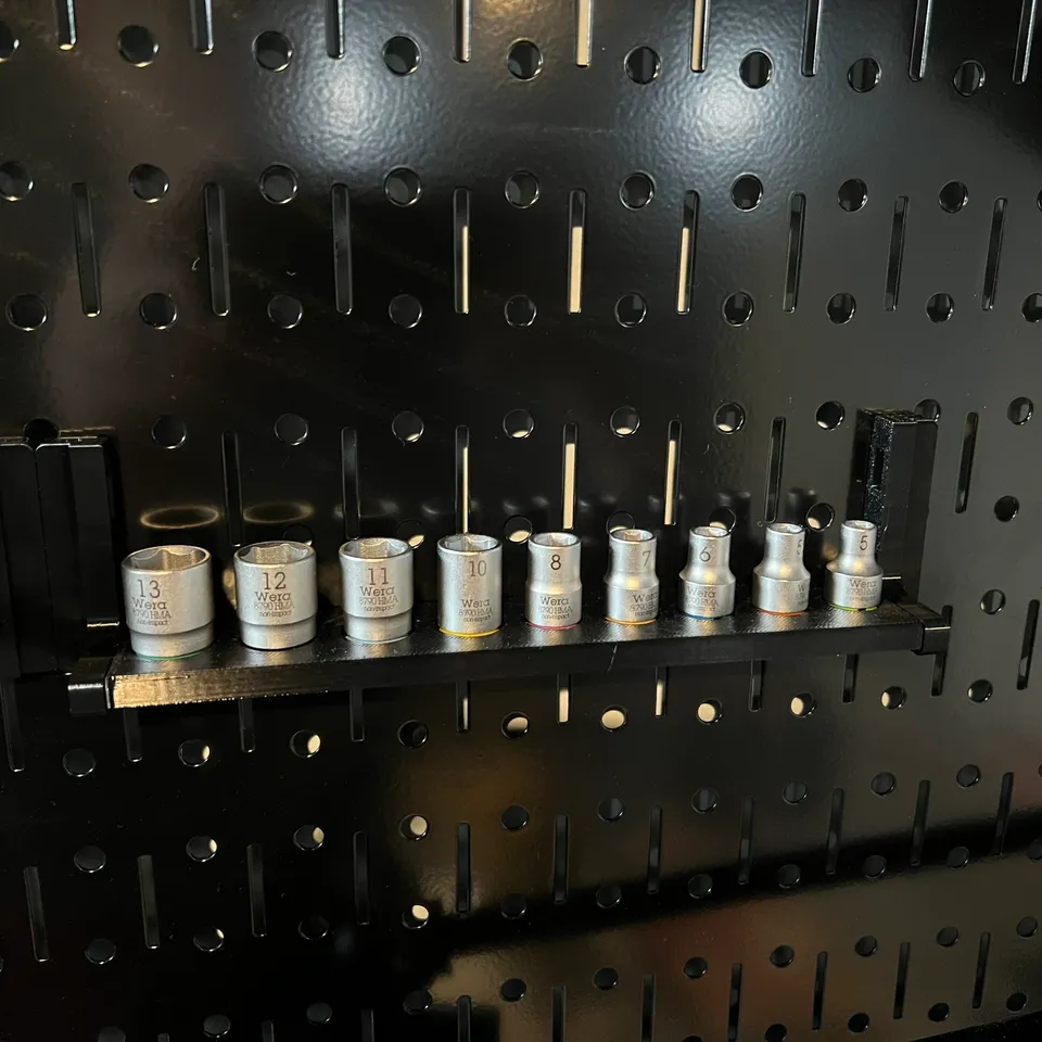 Wall Control Wera 1/4" Socket Hanger by Justin Z Design | Download free ...