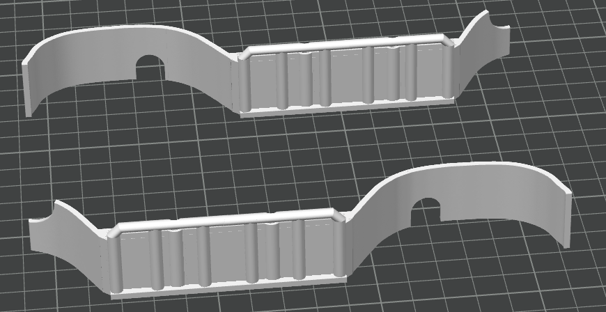 FMS FCX18 LC80 inner fenders por jt001sk | Descargar modelo STL ...