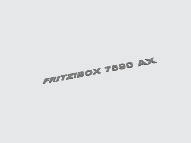 Wandkonsole für Fritz!Box 7590AX und 7590 by Roloando | Download free ...