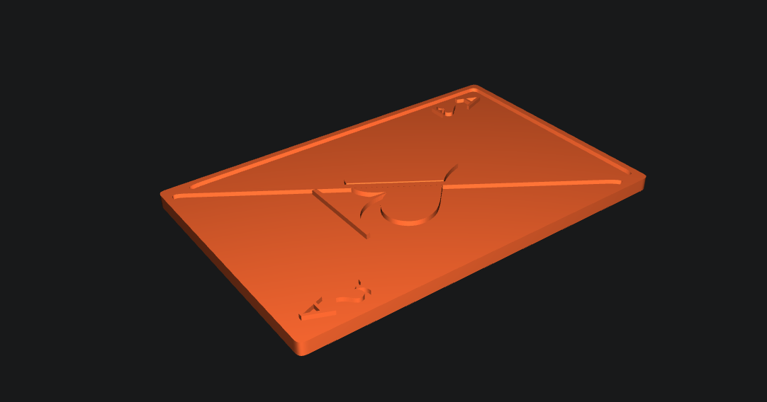 ownMade - PlayCards Spades by Rieva | Download free STL model ...