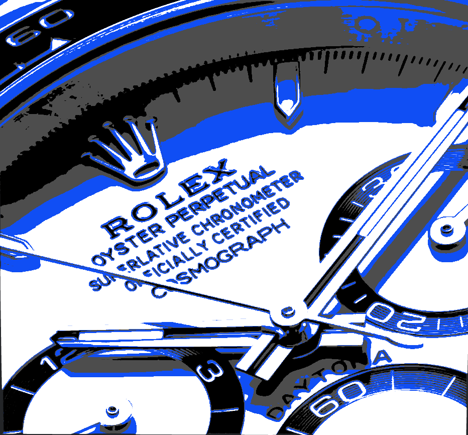 Rolex Daytona Modern Art V1 by New 3D | Download free STL model ...