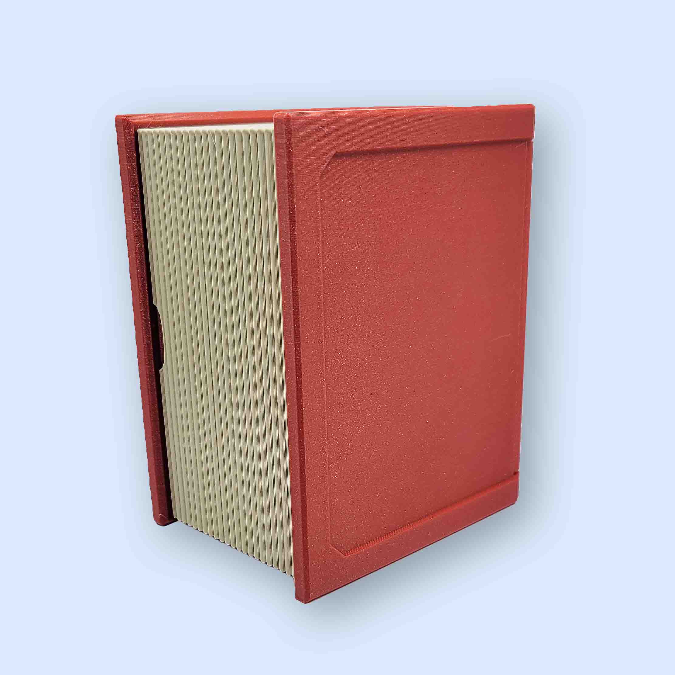 Bookshelf Deck Box - Showcase Commander/EDH - Customizeable Title and ...