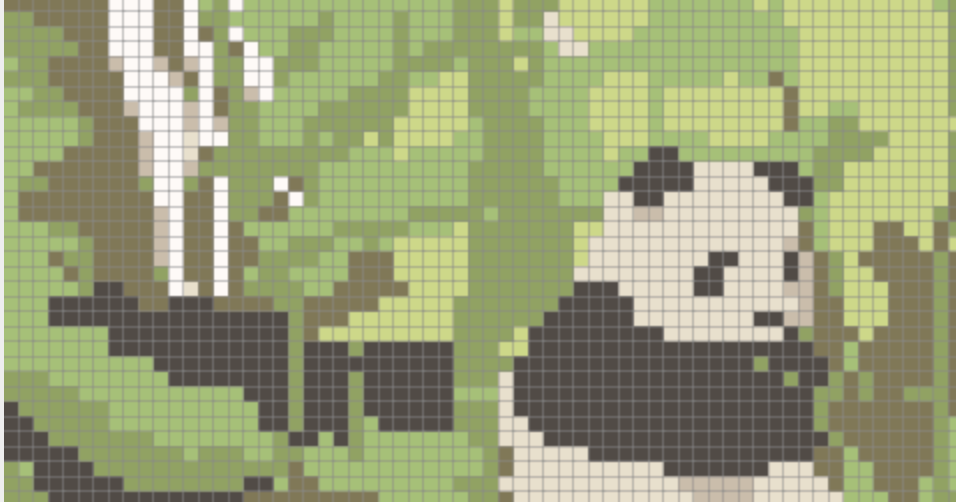 Panda pixe puzzle by G El Rey | Download free STL model | Printables.com