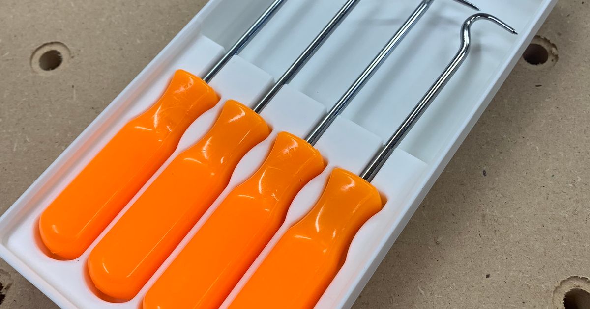 Gridfinity - Harbor Freight Pick Set - 4x2 by JohnMartin | Download ...