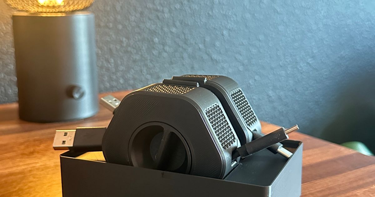 Portable Cable Organizer Gridfinity Storage von Somusgrove ...