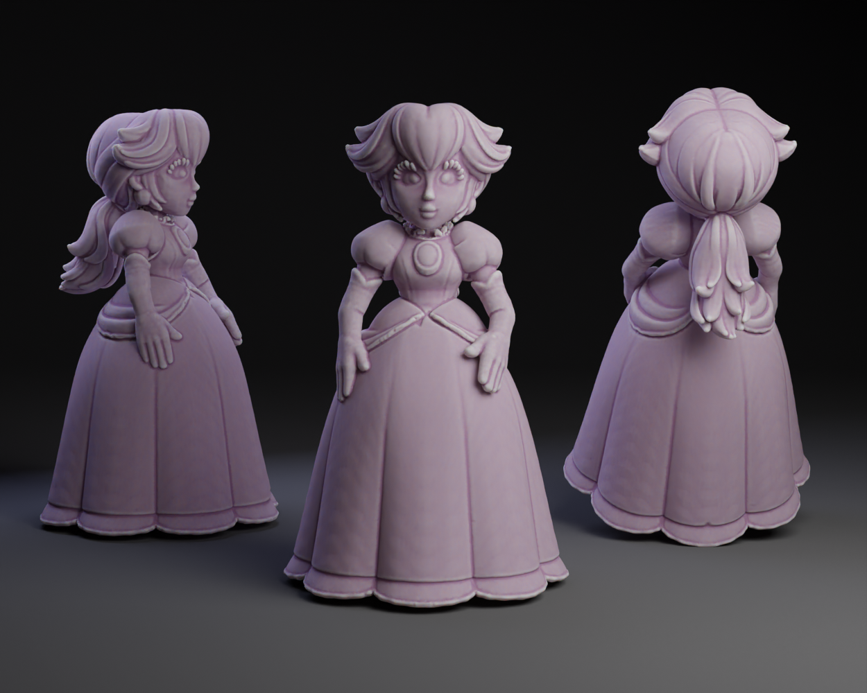 Princess Peach by Peter Farell | Download free STL model | Printables.com