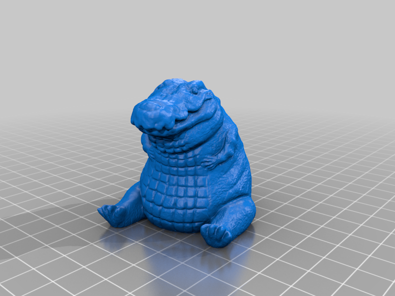 chubby crocodile par kiddesigner | Téléchargez gratuitement un modèle ...