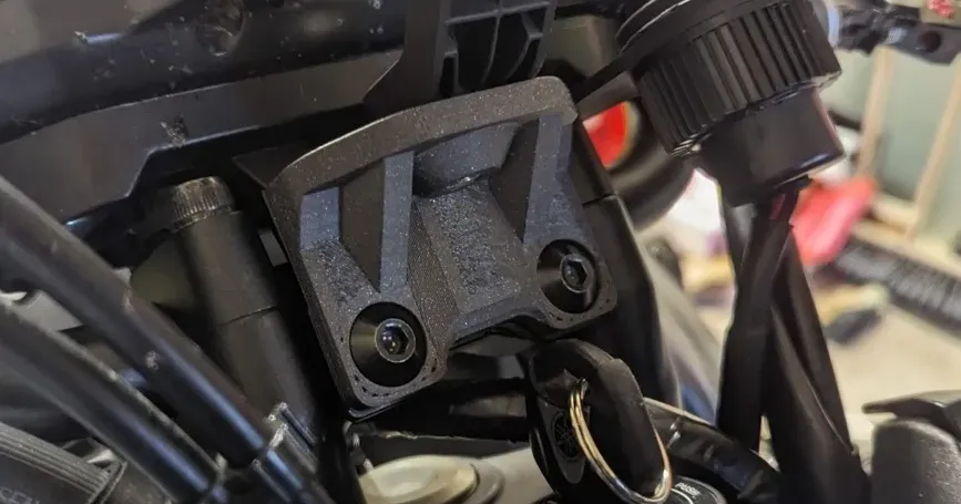 Yamaha MT-07 Quad Lock adapter by Many24 | Printables Store