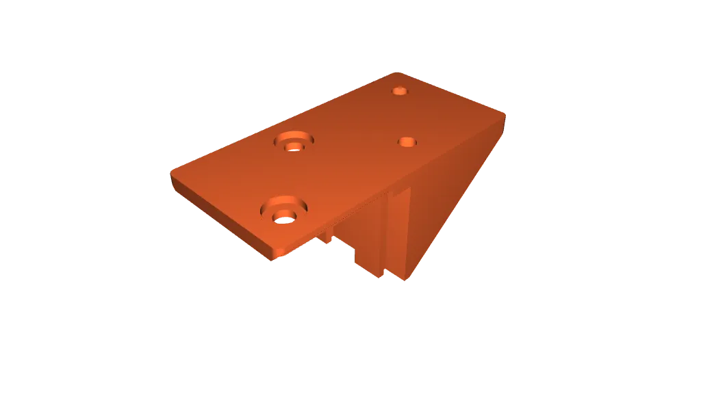 Ender 3 Offset Screen Bracket w/ Cover by TheOrneryMaker | Download ...