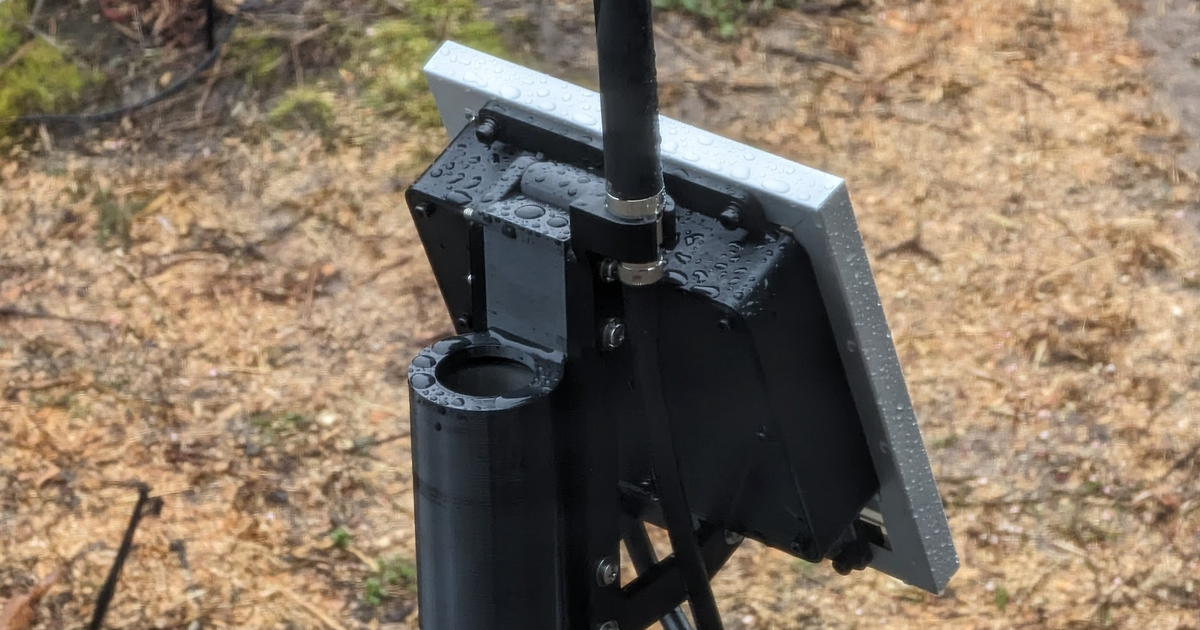 Meshtastic Solar Enclosure for the Newpowa 17V Solar Panel by Mojapo ...