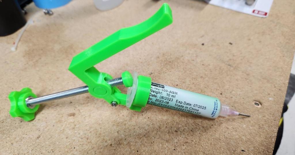 Flux Dispenser by TheOrneryMaker | Download free STL model | Printables.com