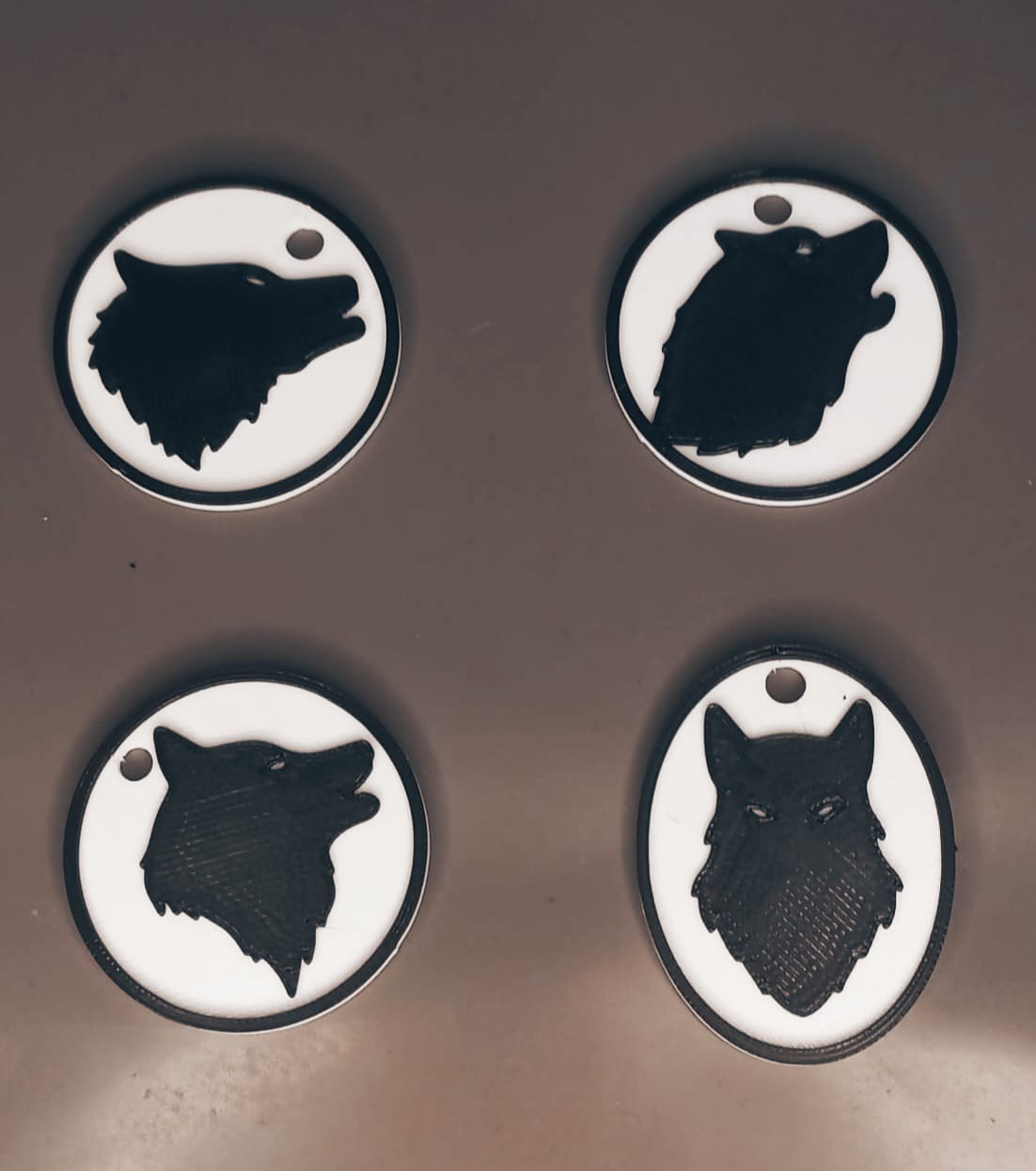 wolf key chain by craft studio | Download free STL model | Printables.com