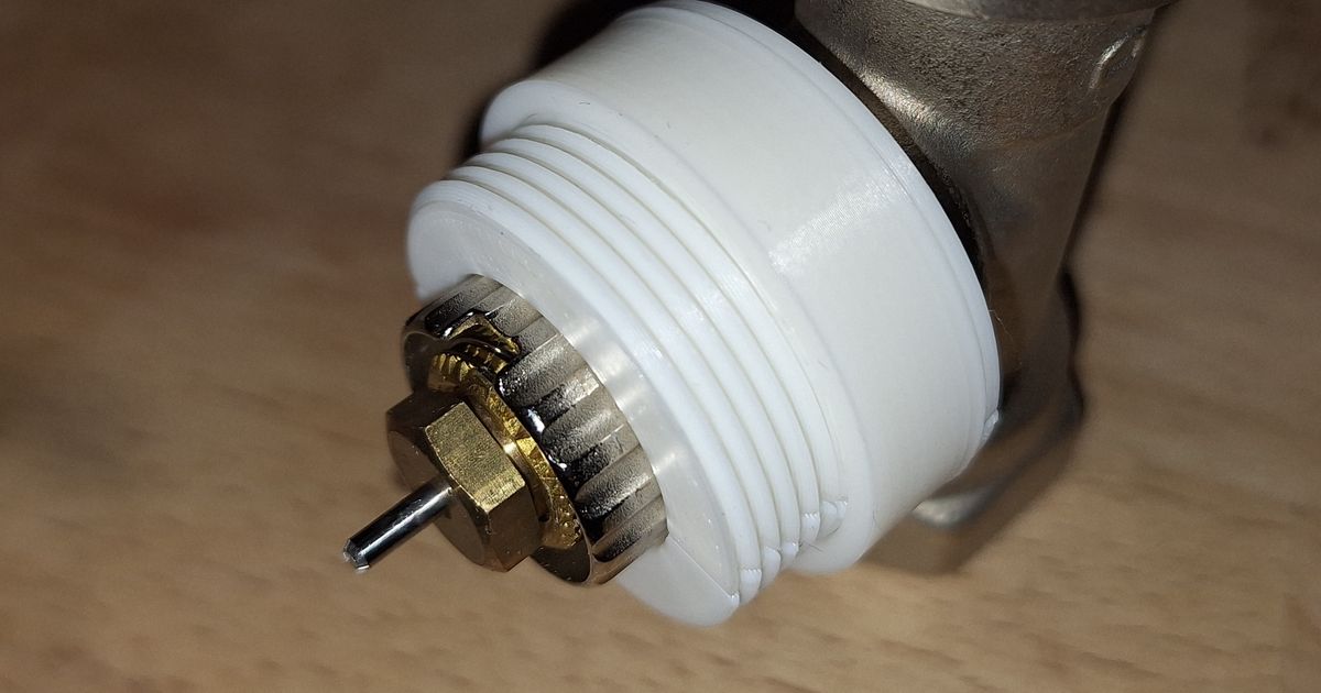 Danfoss RA-N to M30x1.5 Radiator Adapter by Chocolateandmilkwin ...