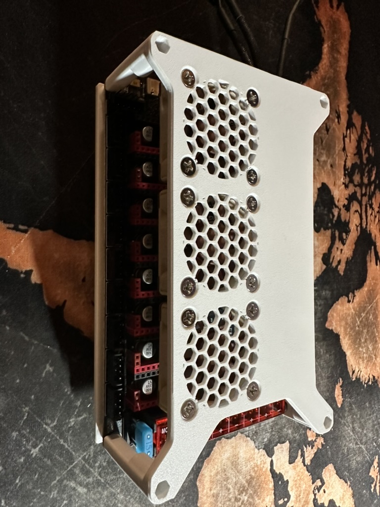BTT Octopus V1.1 DIN Plate and fan shroud. by CaptnExcitement ...