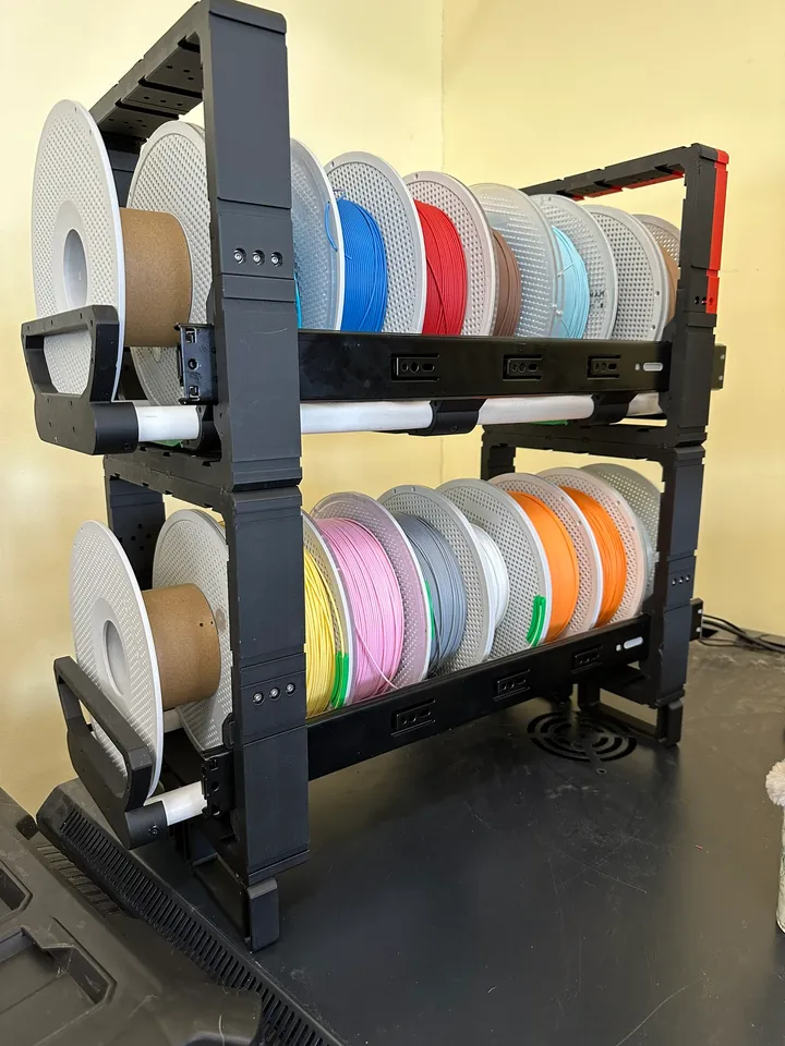 Modular Filament Drawer System for small printers by Myanta | Download ...