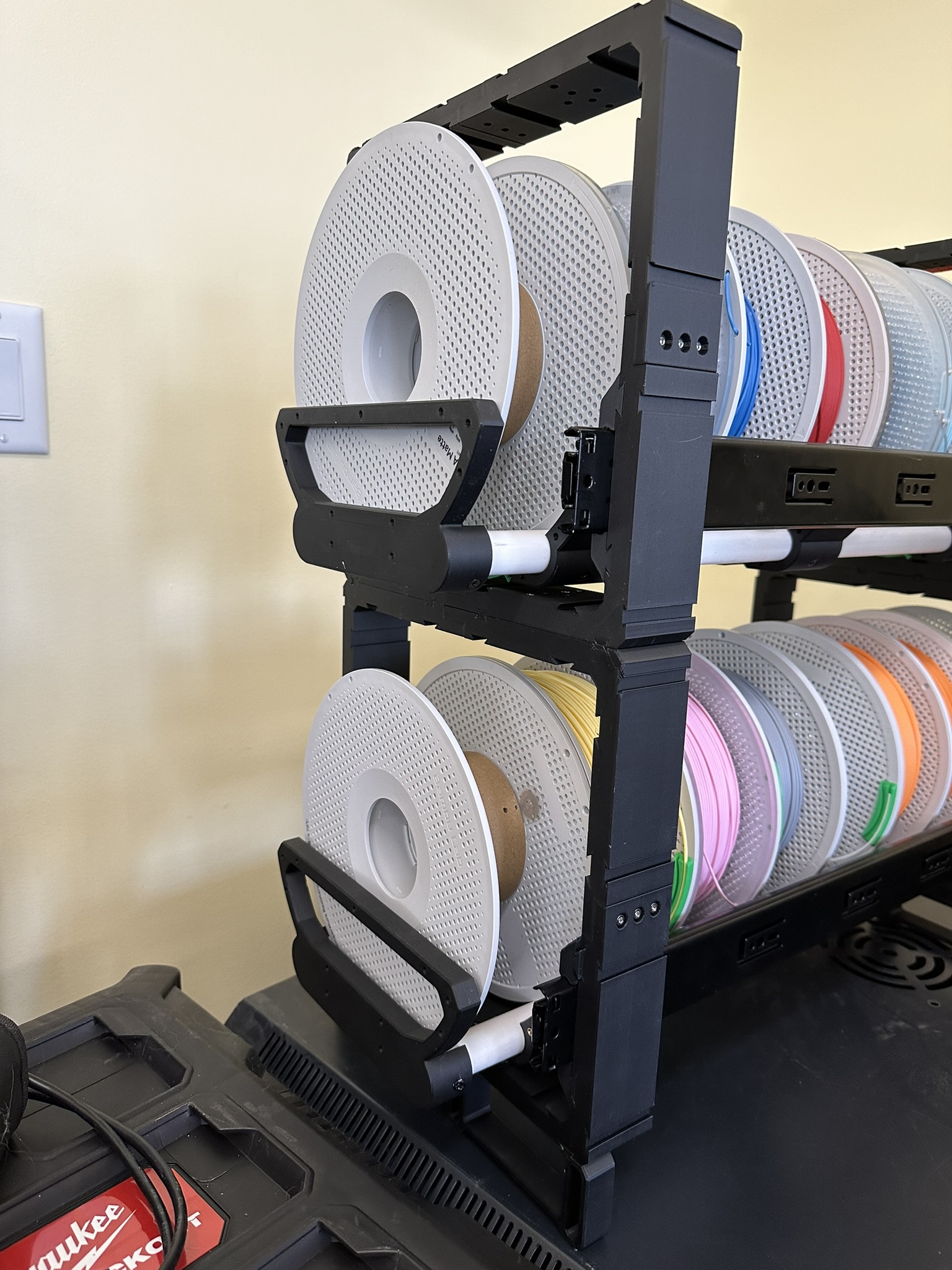 Modular Filament Drawer System for small printers by Myanta | Download ...
