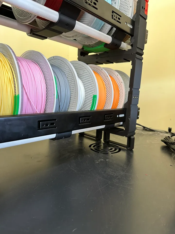 Modular Filament Drawer System for small printers by Myanta | Download ...