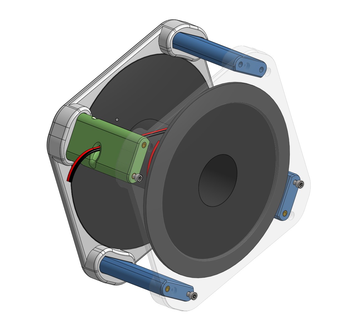 Cable spool holder by SplinterPrinter | Download free STL model | Printables.com