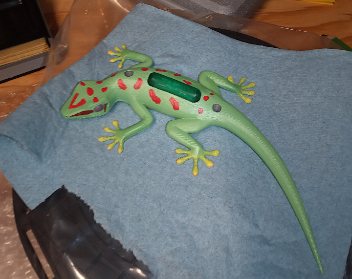 gecko doorbell button by zounds | Download free STL model | Printables.com