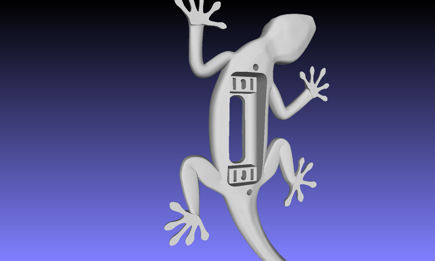 gecko doorbell button by zounds | Download free STL model | Printables.com