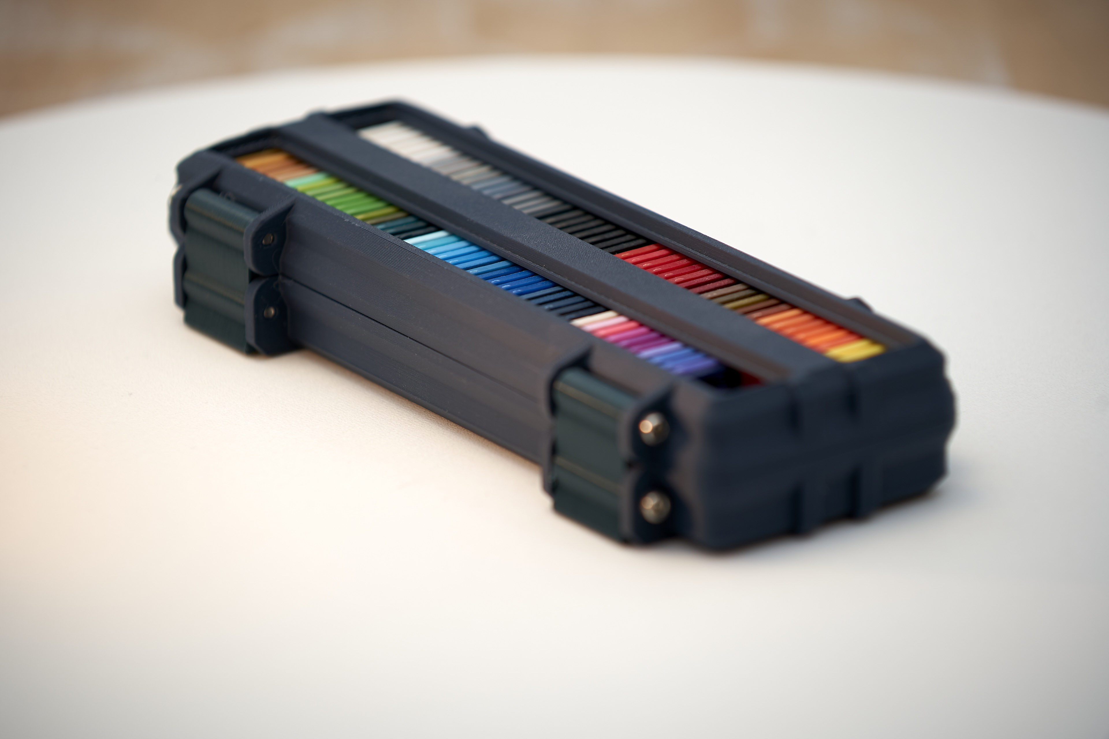 Bambu Filament Swatch Box with Printable Inserts by Kilian Herbst ...