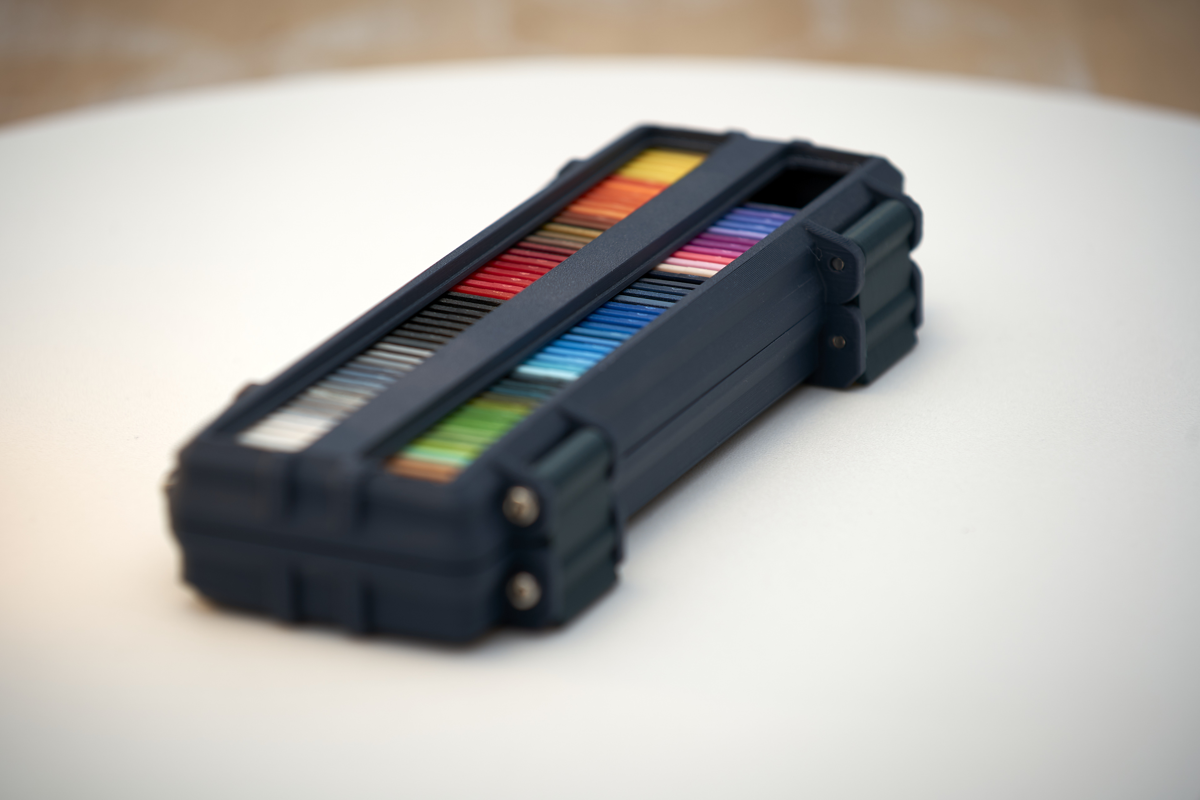 Bambu Filament Swatch Box with Printable Inserts by Kilian Herbst ...