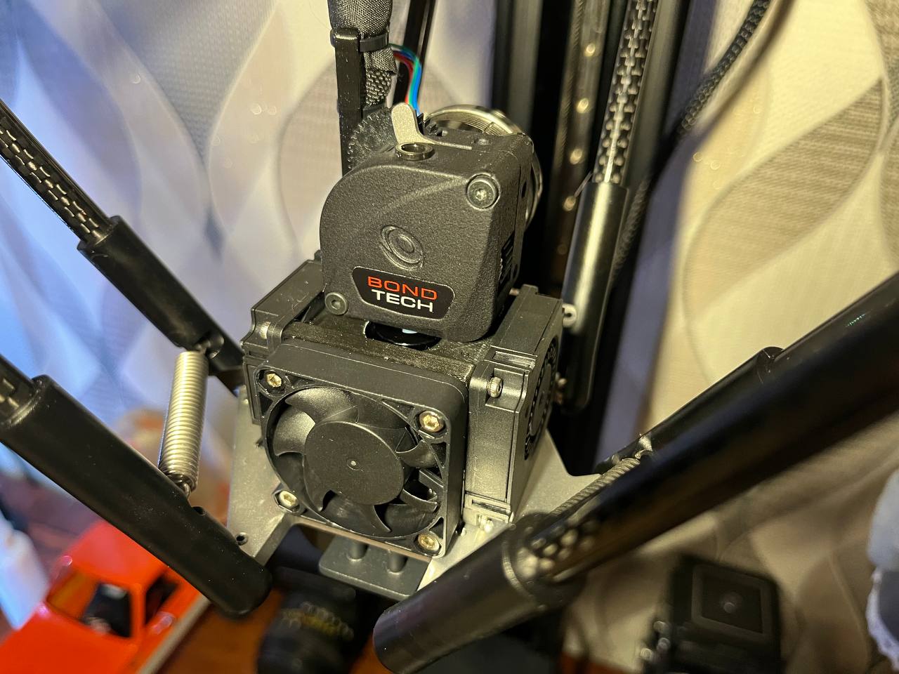 Flsun SR (Super Racer) LGX Lite extruder housing (effector cage) by ...