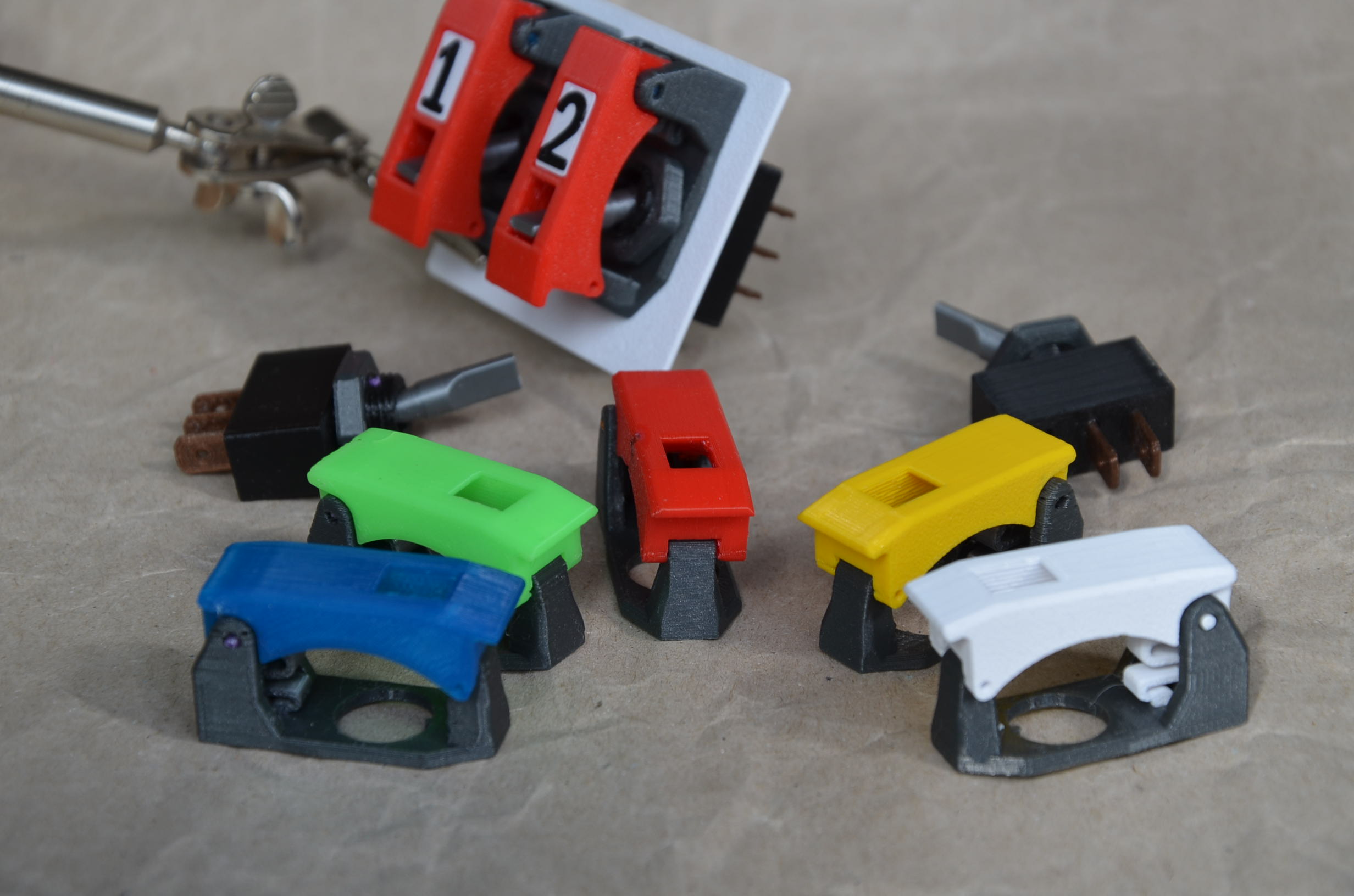 Toggle Switch Guard by firstgizmo | Download free STL model ...