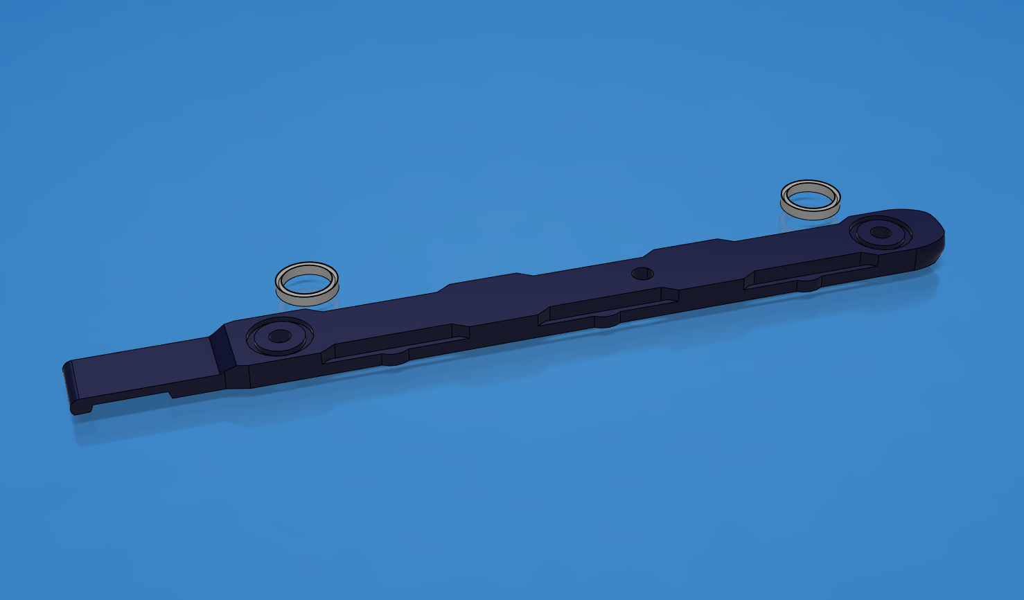 Cooler Master HDD Rail by Francq | Download free STL model | Printables.com