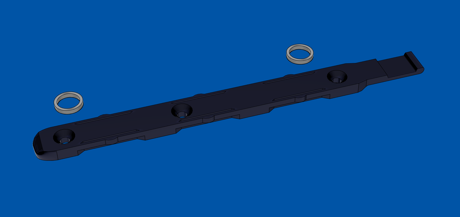 Cooler Master HDD Rail by Francq | Download free STL model | Printables.com