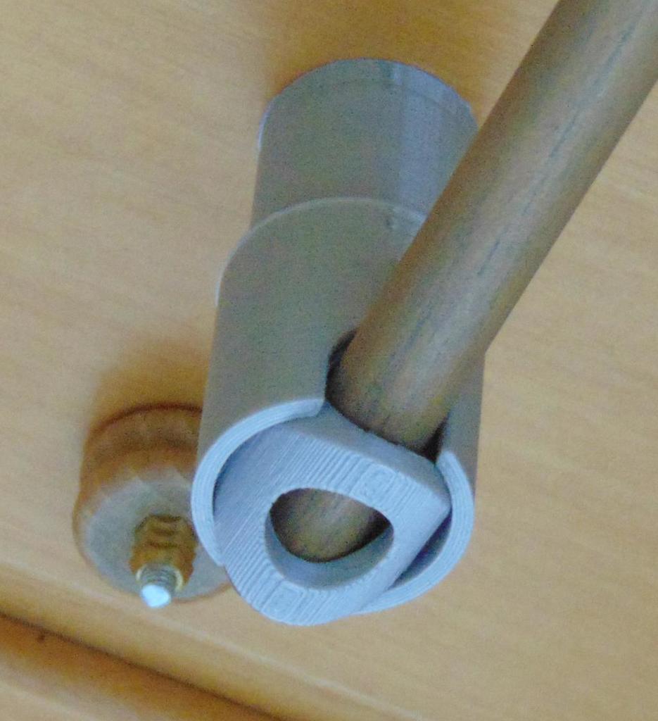 curtain rod holder by mavu | Download free STL model | Printables.com