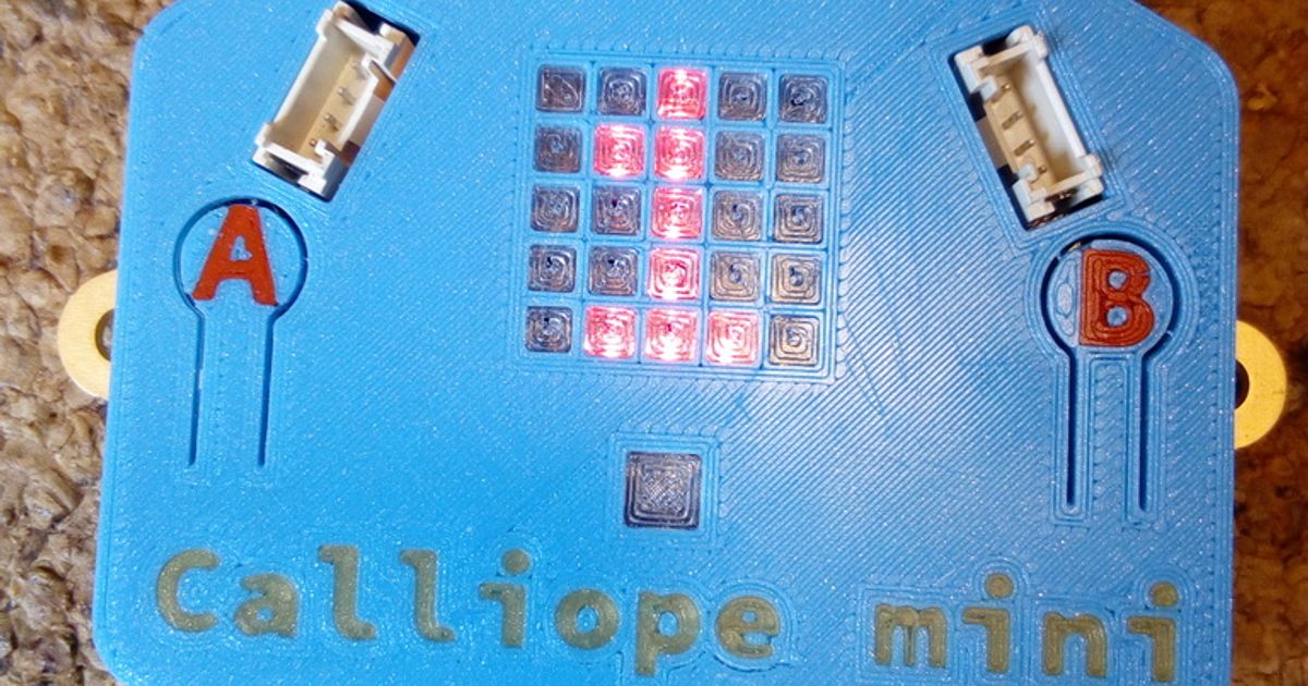Calliope mini case by mavu | Download free STL model | Printables.com
