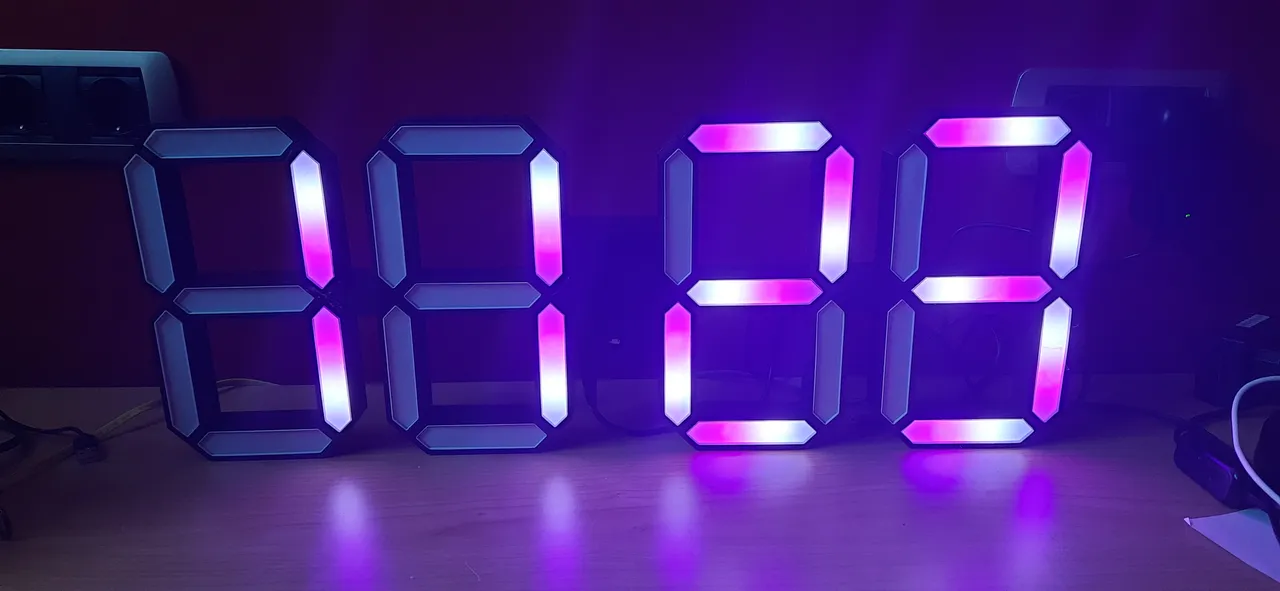 7 Segment Clock by Silvelo | Download free STL model | Printables.com