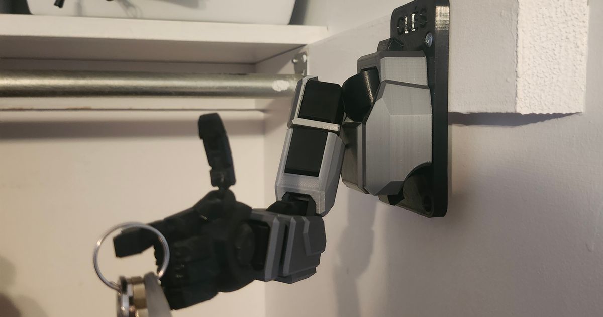 Dummy 13 keys holder by Cram6 | Download free STL model | Printables.com