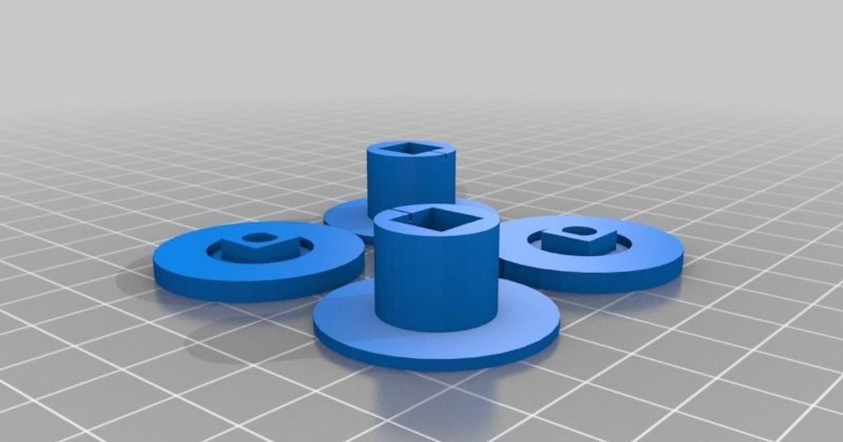 Polargraph DrawBot Spool by MakerBlock | Download free STL model ...