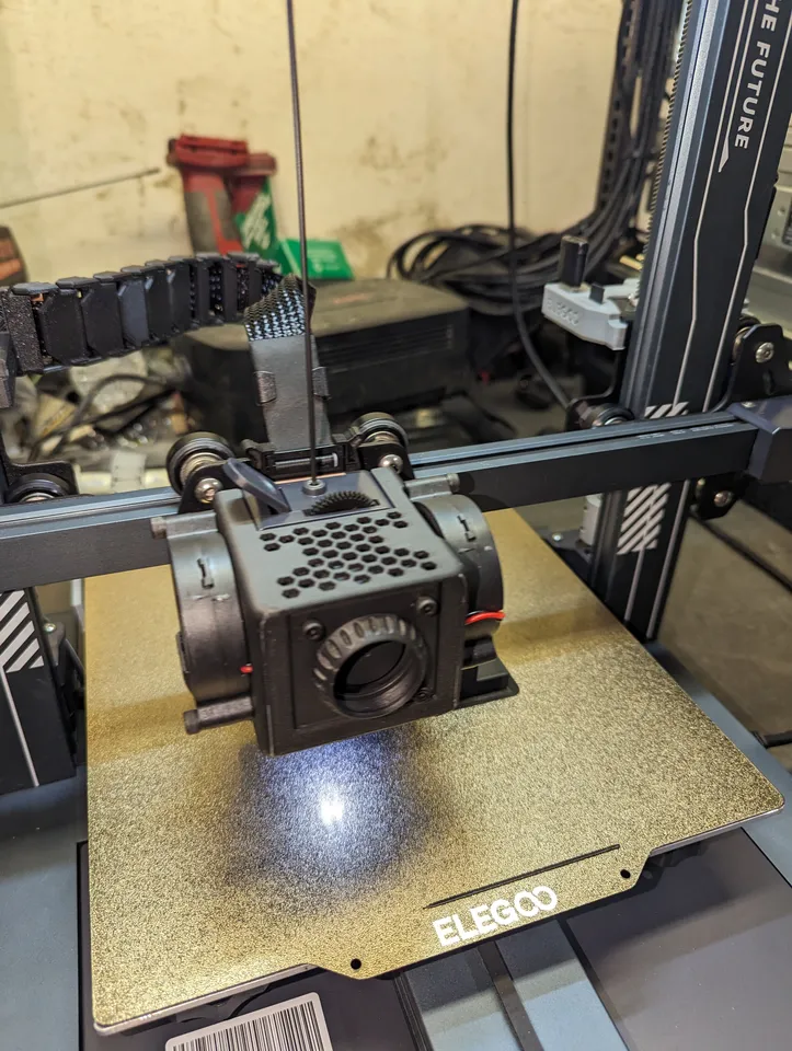Neptune 4 - Pro Fan Shroud V4 HEX + Silent stock 4015 front shroud by ...