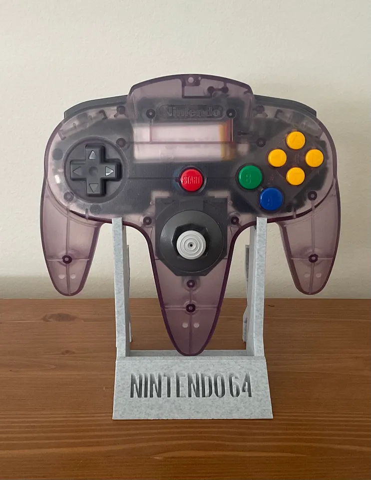 Nintendo 64 Controller Stand by Jacob Canning | Download free STL model ...