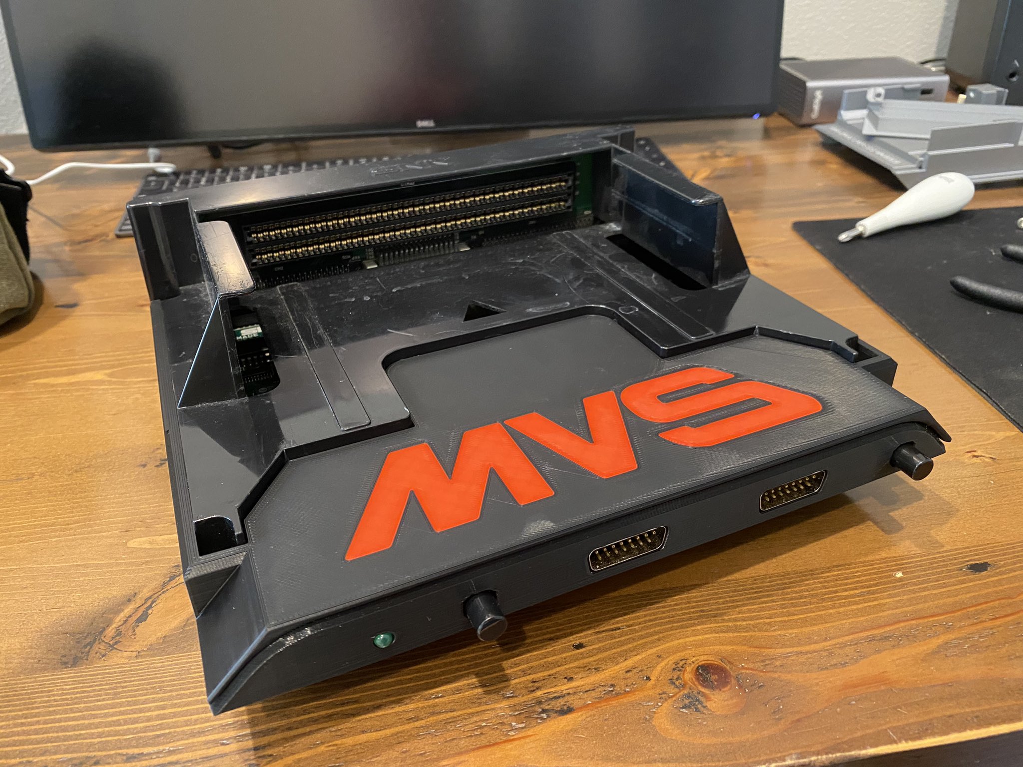 Neo Geo MVS Frontloading Consolizer WIP by BlueShell3D | Download free ...