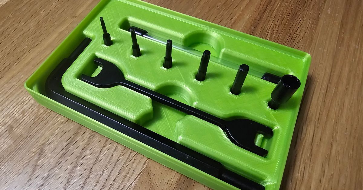 Ankermake Gridfinity Tool Holder by Phil Tomlinson | Download free STL model | Printables.com