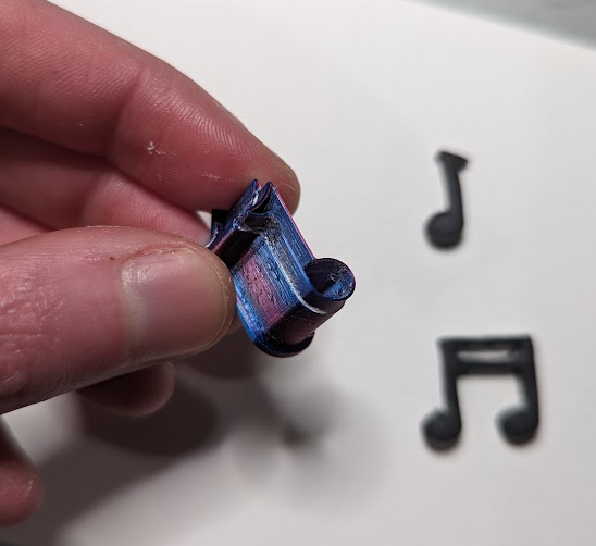 Music Note Polymer Clay Cutters by Mouse | Download free STL model ...