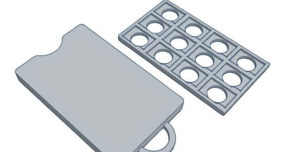 Micro SD Card Wallet Keychain by Pascu3D | Download free STL model ...