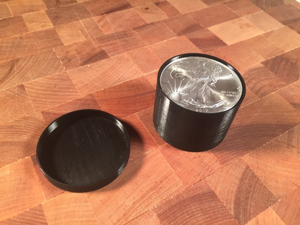 Coin Container - Customizable by Chris Benson | Download free STL model ...