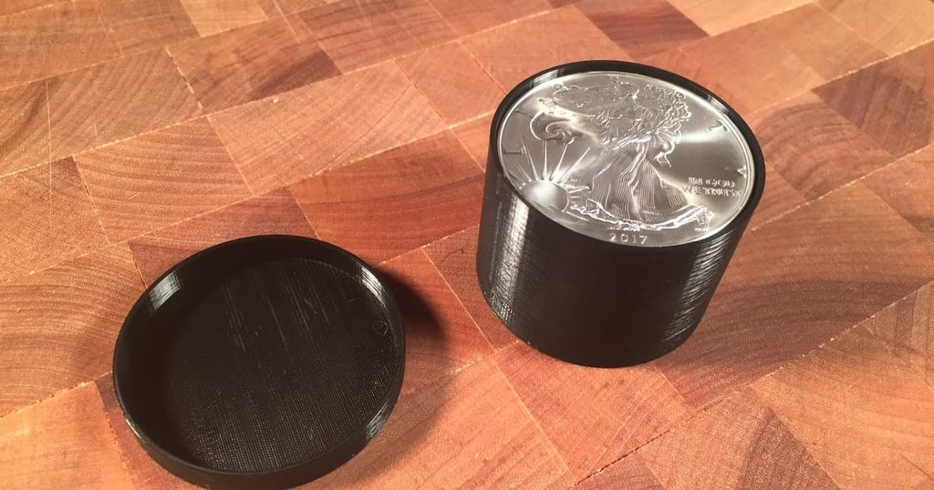 Coin Container - Customizable by Chris Benson | Download free STL model ...