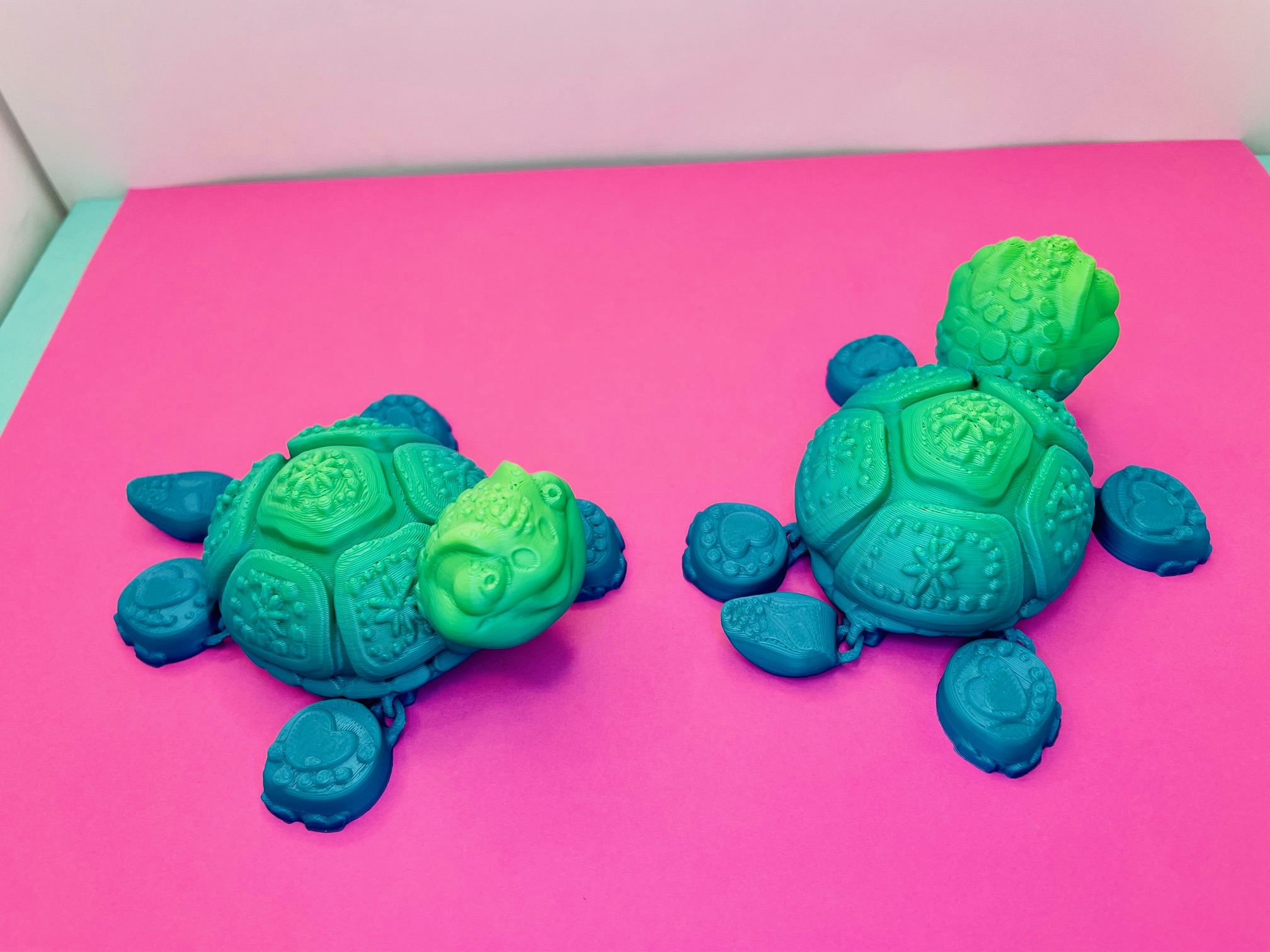 Turtle Flexi Feet by FunFam3D | Download free STL model | Printables.com