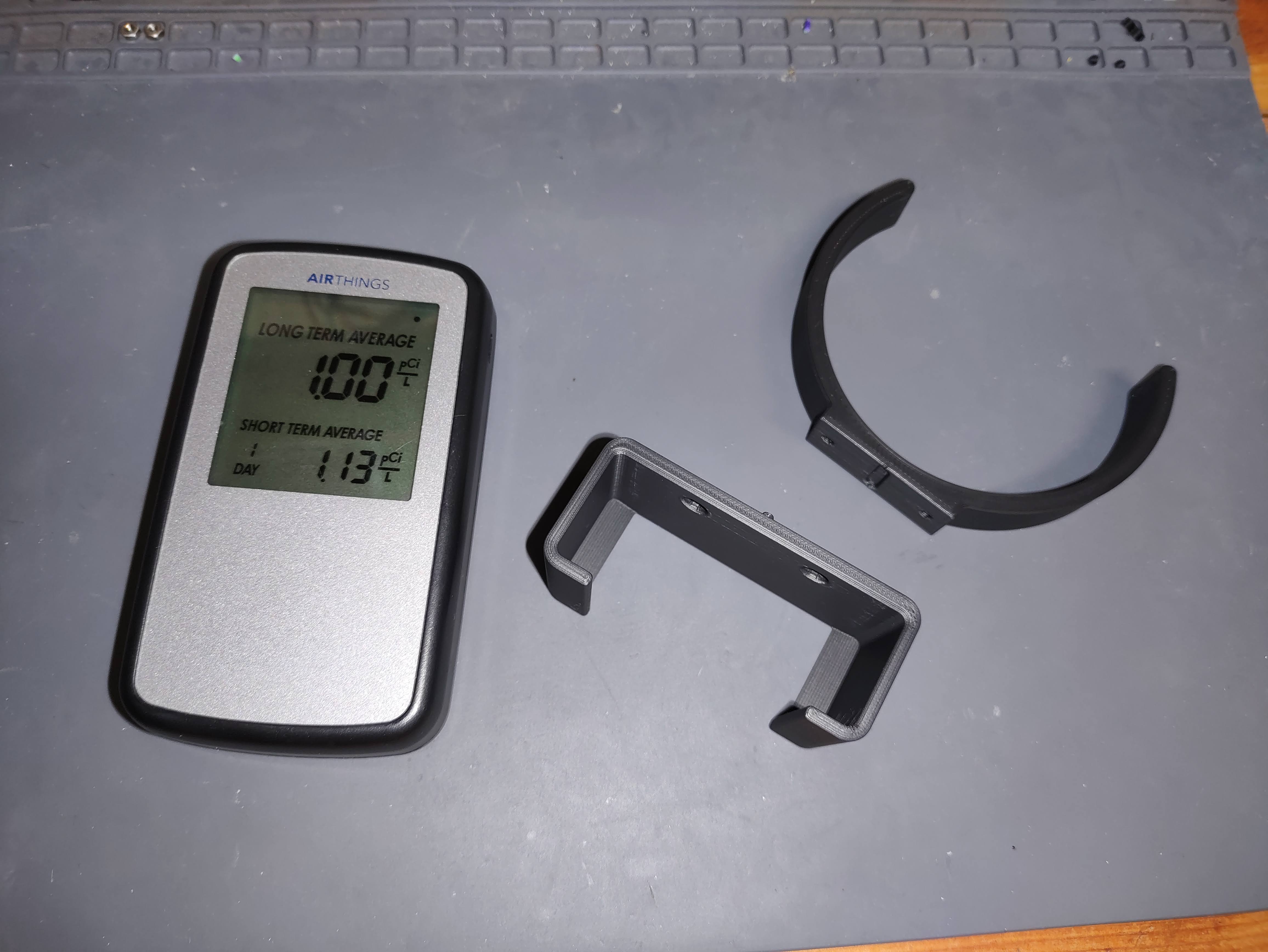 Corentium Home Radon Meter 3" PVC Pipe Mount by JdogAwesome | Download ...