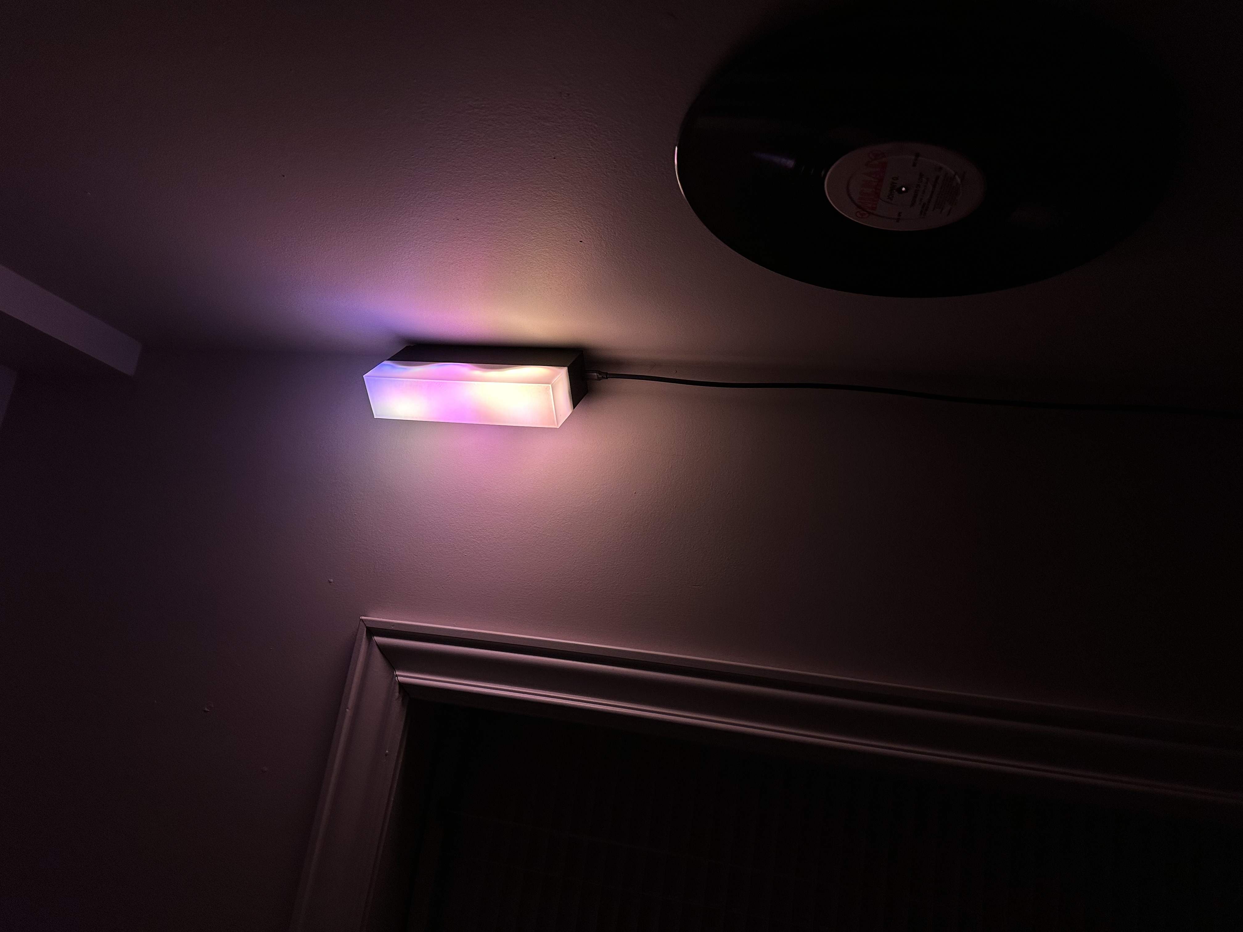 Wall Mounted Wavy Light (wled) by dgilcher | Download free STL model ...