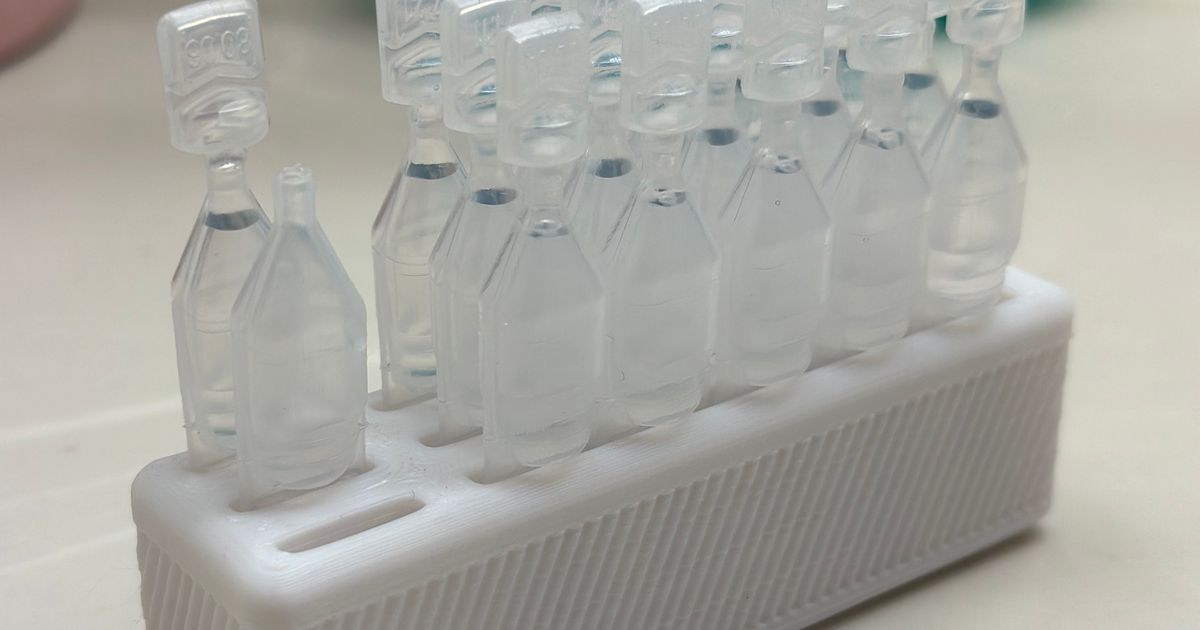 Eye Drop Holder / Organizer by ogg_ | Download free STL model ...