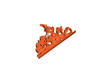 Eid Asakom Men Awada logo by Ahmad Bin Matar | Download free STL model ...