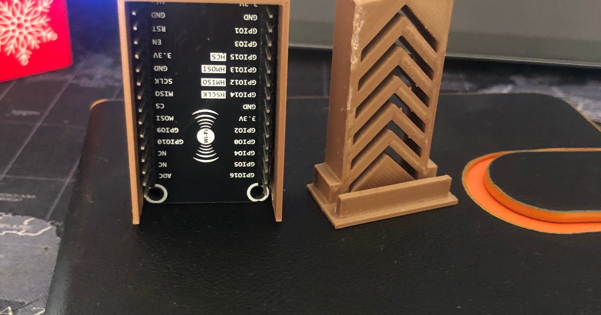 Nodemcu - ESP8266 by Doğukan Çağlar | Download free STL model ...