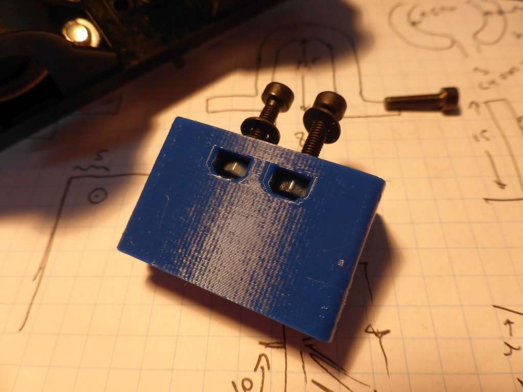 G2S Pro Delta Belt Holder/Clamp Upgrade by Area51 | Download free STL ...